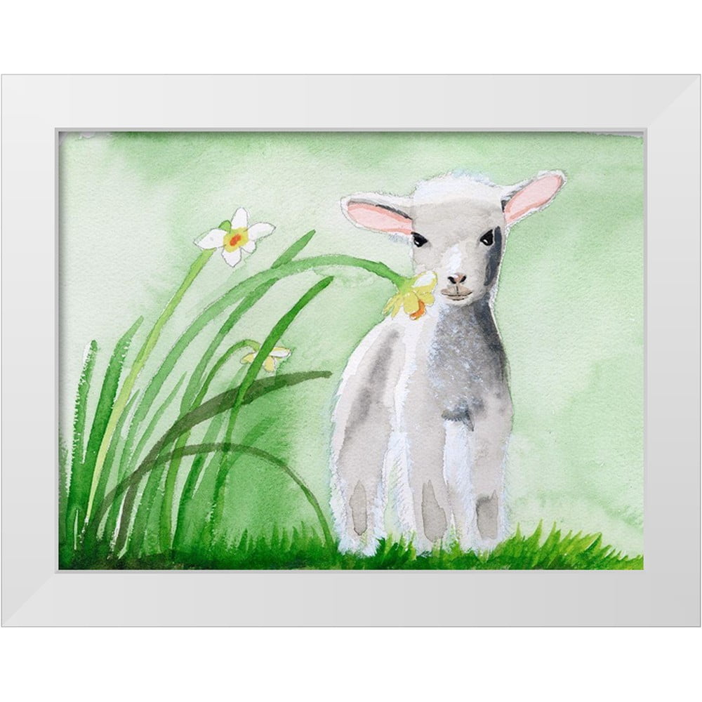 Ludwig, Alicia 24x19 White Modern Wood Framed Museum Art Print Titled ...