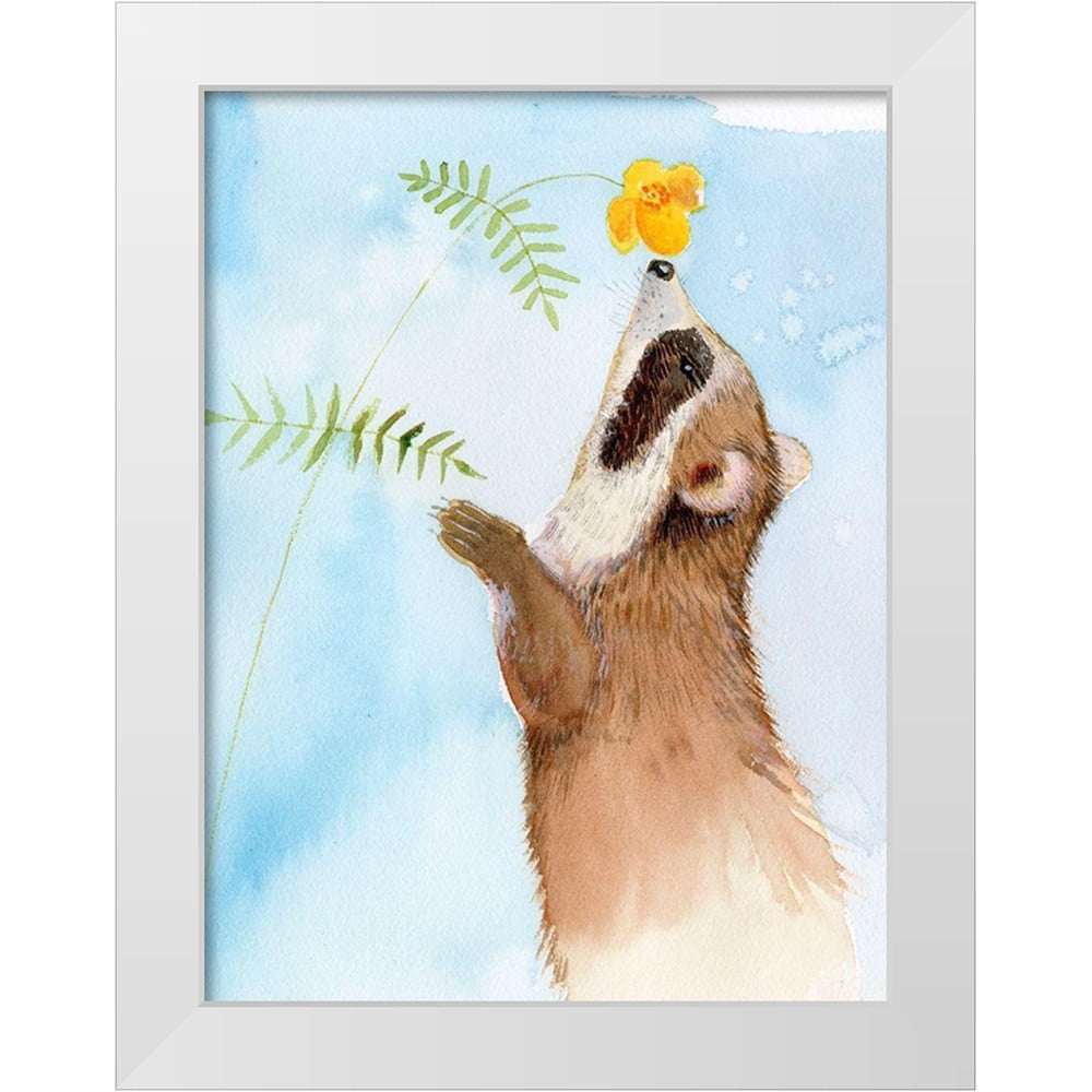 Ludwig, Alicia 25x32 White Modern Wood Framed Museum Art Print Titled ...