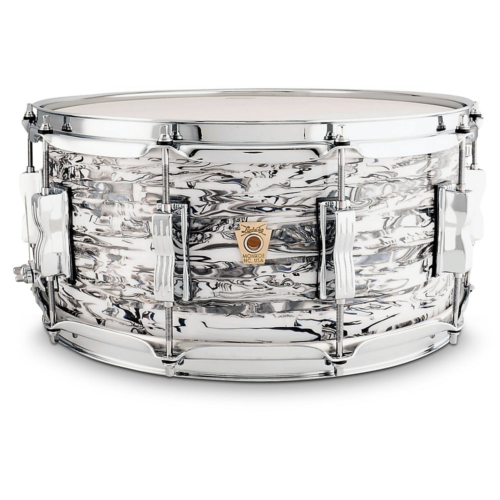 Ludwig Classic Maple Snare Drum - White Abalone 14 x 6.5 in. - Walmart.com
