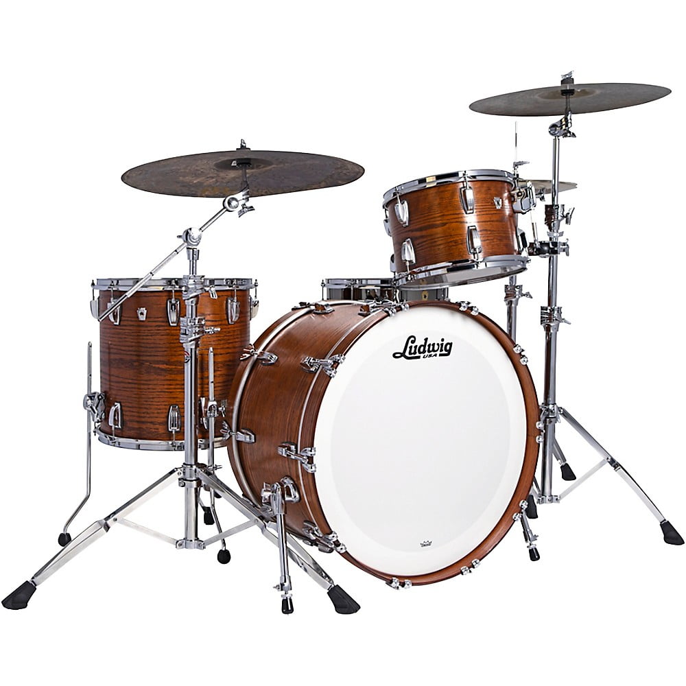 Ludwig Classic Oak 3-Piece Pro Beat Shell Pack With 24" Bass Drum ...