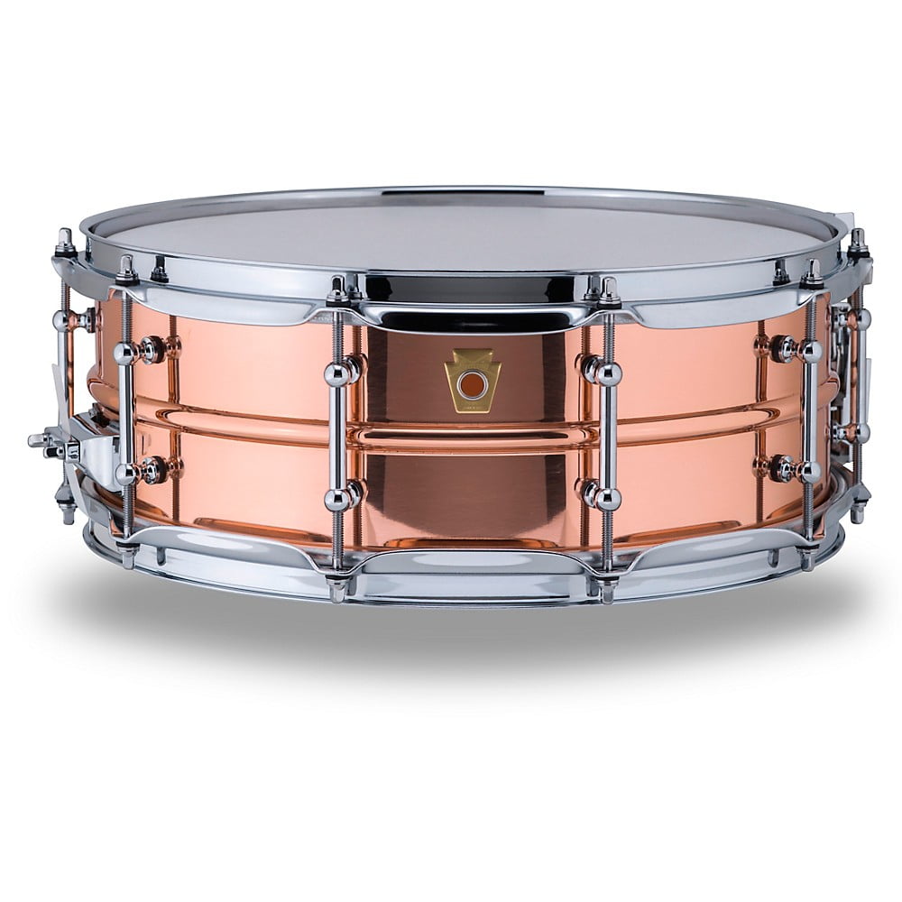 Ludwig Copper Phonic Smooth Snare Drum 14 x 5 in. Smooth Finish with ...