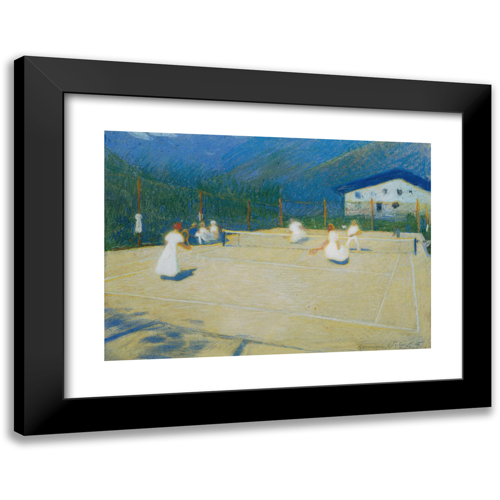 Ludwig Ferdinand Graf 14x11 Black Modern Framed Museum Art Print Titled ...