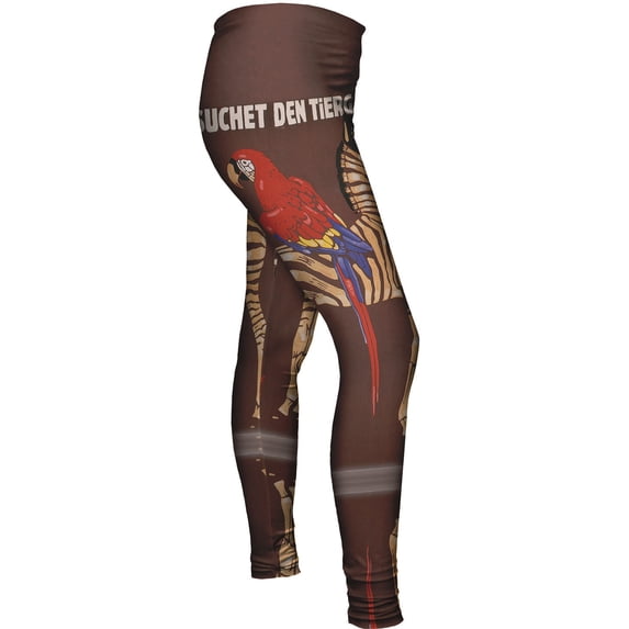 Ludwig Hohlwein Besuchet, The Zoo 1912 Leggings - Walmart.com