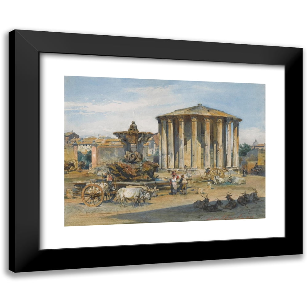Ludwig Johann Passini 18x14 Black Modern Framed Museum Art Print Titled ...