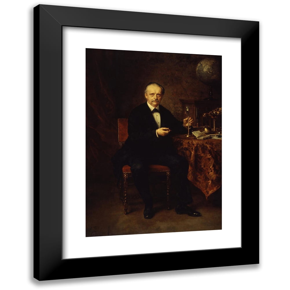 Ludwig Knaus 18x24 Black Modern Framed Museum Art Print Titled ...