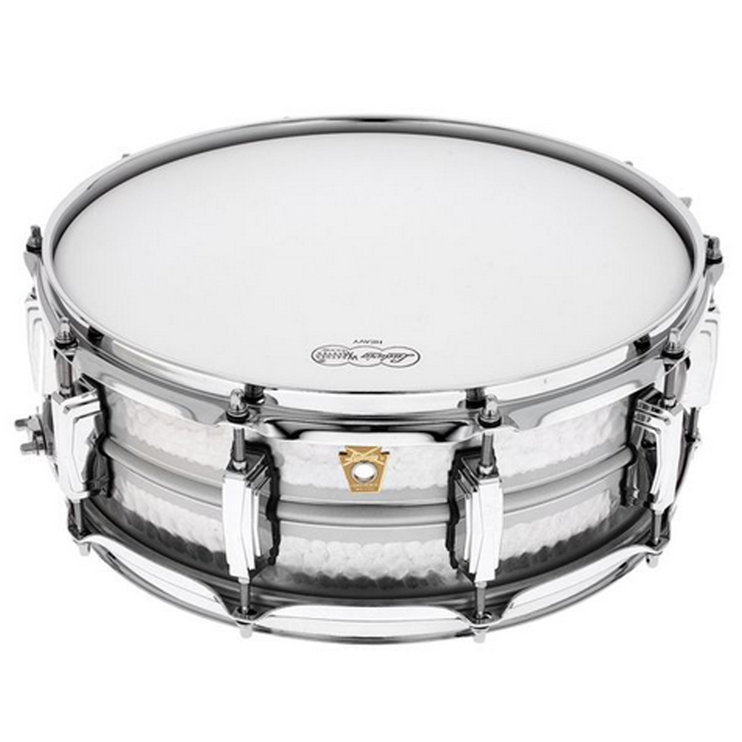 Ludwig LA404K Acrophonic 5X14 Hammered Patina Shell, Imperial Lugs ...