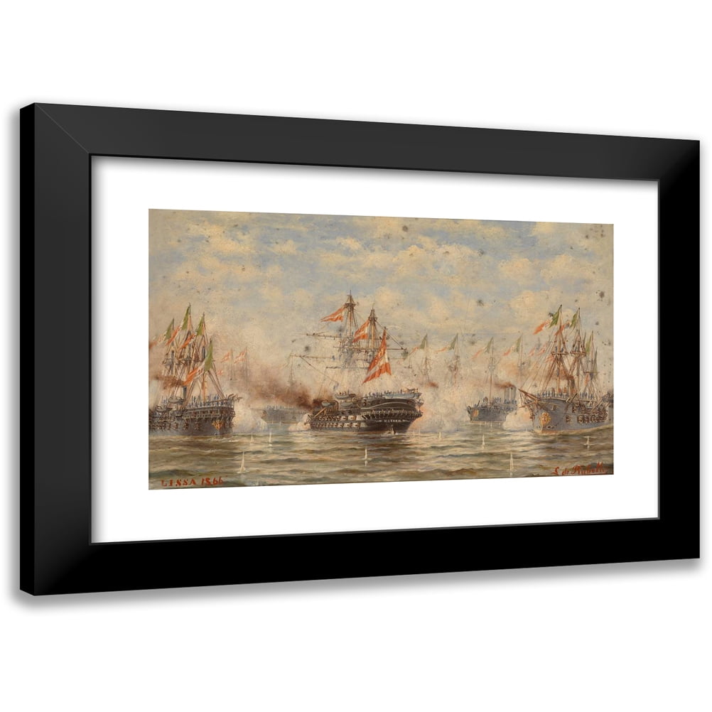 Ludwig Rubelli von Sturmfest 18x12 Black Modern Framed Museum Art Print ...