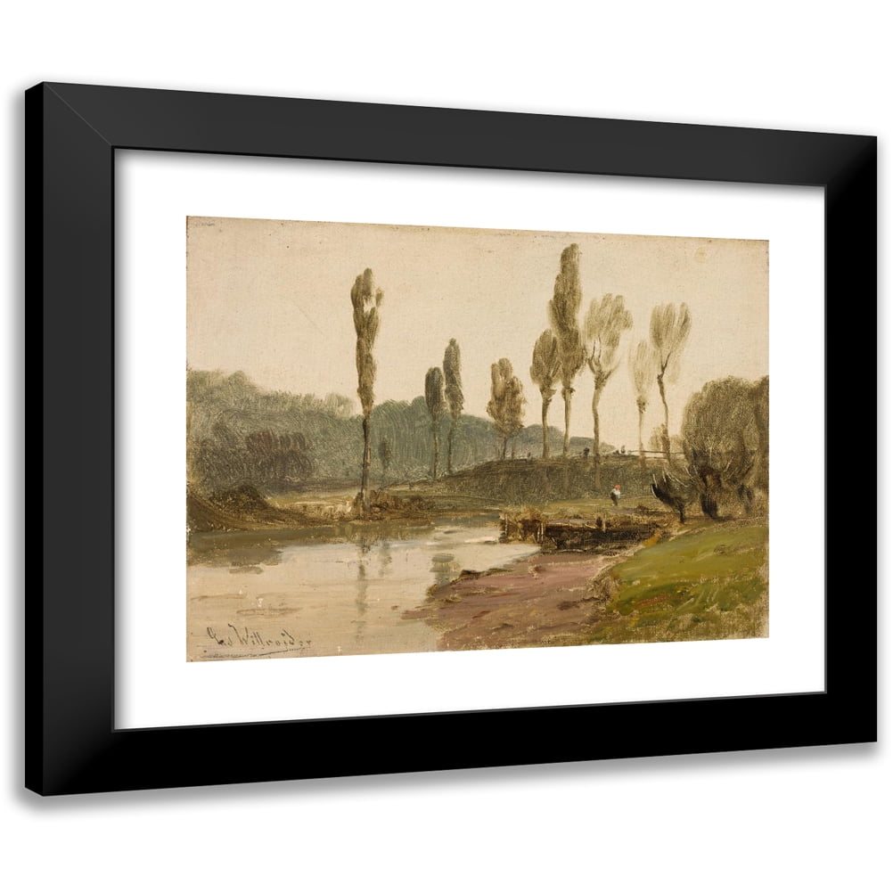 Ludwig Willroider 14x12 Black Modern Framed Museum Art Print Titled ...