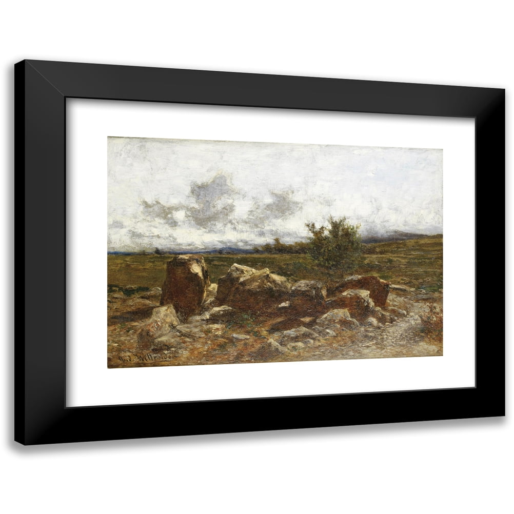 Ludwig Willroider 18x14 Black Modern Framed Museum Art Print Titled ...