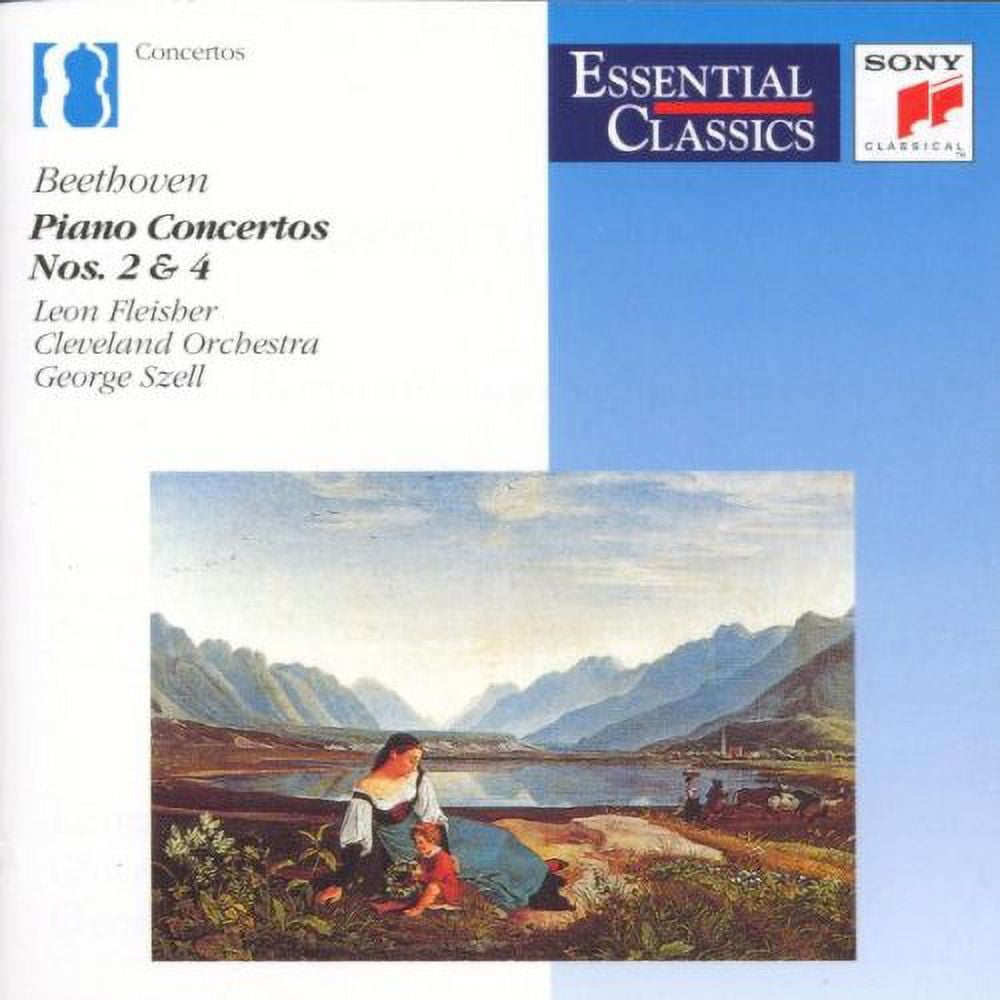 Pre-Owned Ludwig van Beethoven - Beethoven: Piano Concertos Nos. 2 & 4 (1992) - Walmart.com