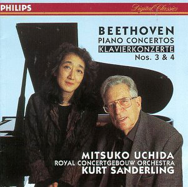 Pre-Owned Ludwig van Beethoven - Beethoven: Piano Concertos Nos. 3 & 4 (1996) - Walmart.com