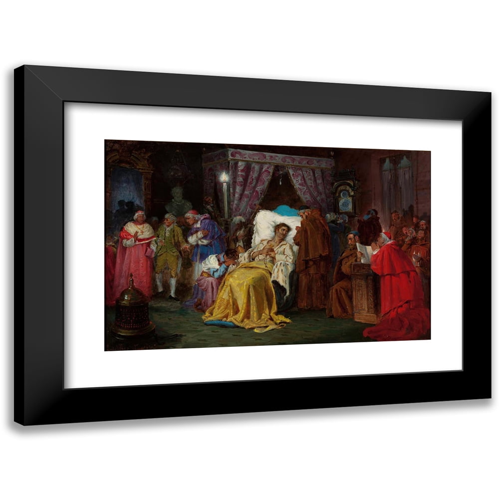 Ludwik Wiesiołowski 18x13 Black Modern Framed Museum Art Print Titled ...