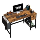LUFEIYA Computer Desk with Drawers, 40 Inch Work Small Desk - Walmart.com
