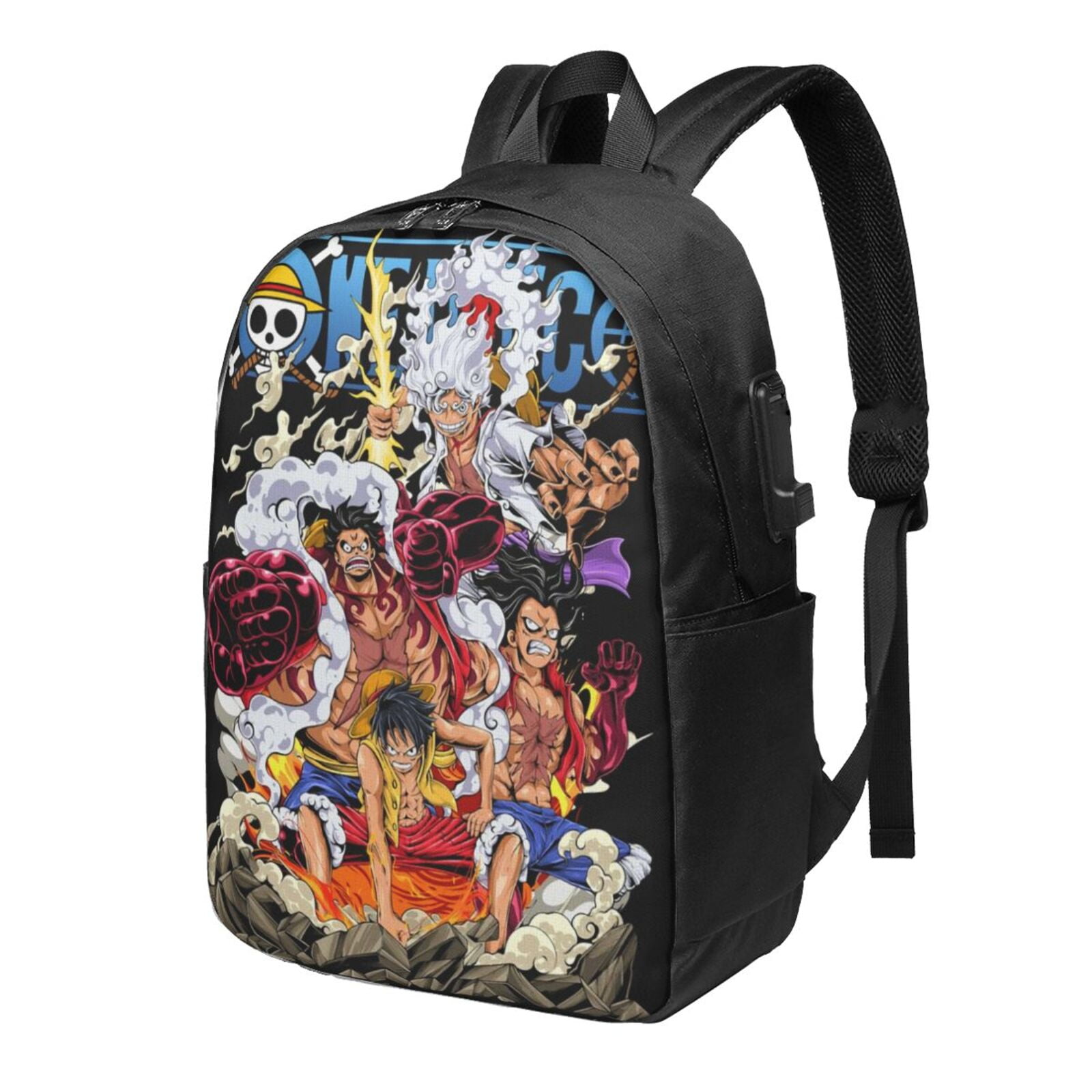 Luffy Anime Backpack 3d Printed Travel Bags - Walmart.com