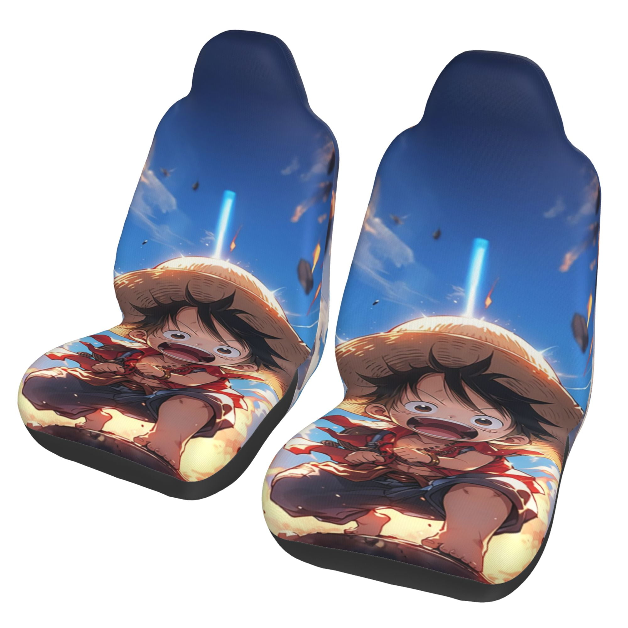 Luffy Car Front Seat Covers 2 Pcs Universal Auto Seat Covers Front ...