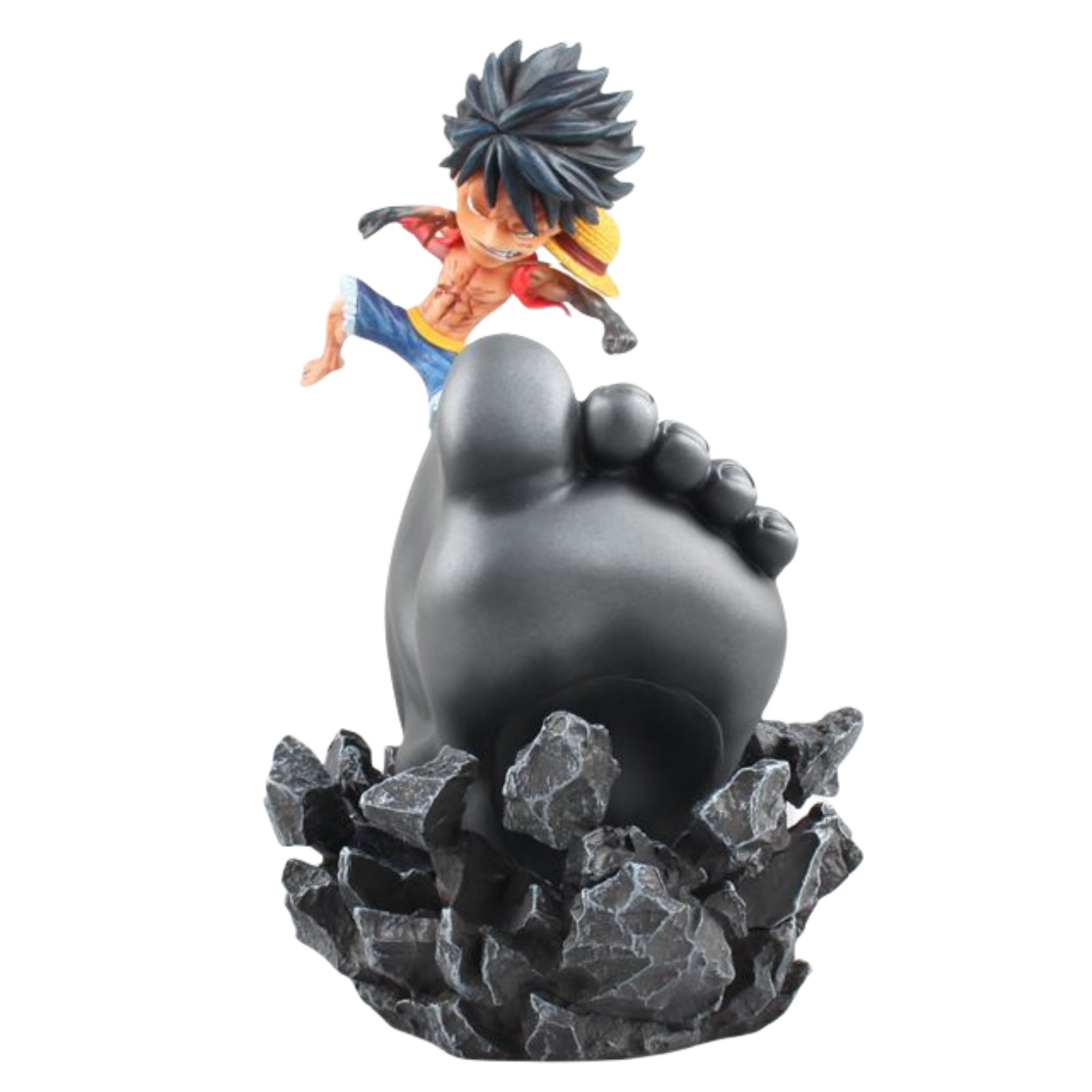 Luffy Figure（Beetle-crusher Ver.）PVC Anime Character Models Figurines ...