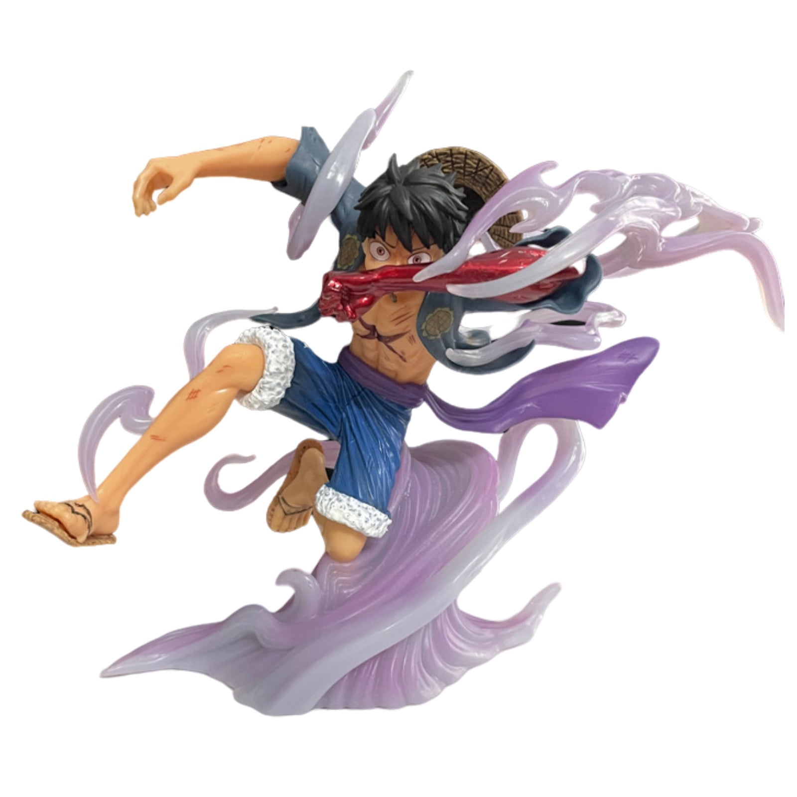 Luffy Figure (Black Ver.) Collection Decor Statue Model Toy Birthday ...