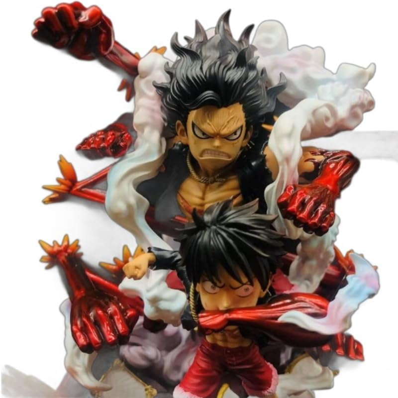 Luffy Figure Q Version Snake Man Luffy Anime Figures 16cm/6.3inch ...