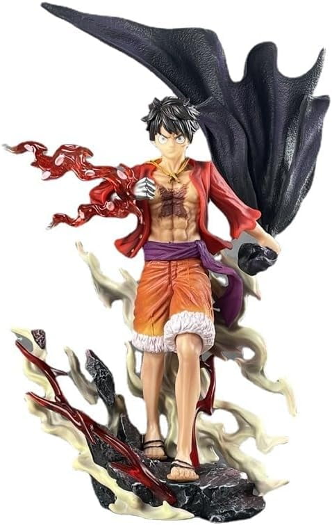 Luffy Figure Walking Fighting Ryuzakura Luffy Anime Figures 28cm/11inch ...