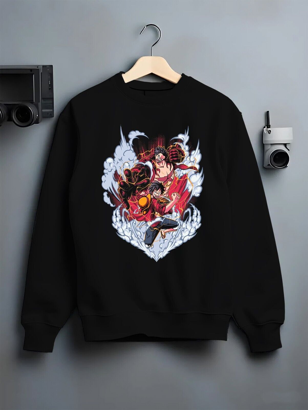 Luffy Gear 4 Bounce Man Strawhat Anime O.P Inspired Sweatshirt ,Holiday ...