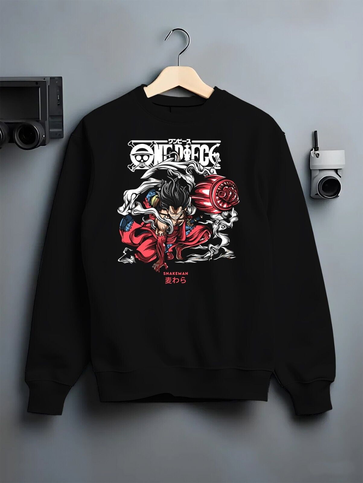 Luffy Gear 4 Snake Man Strawhat O.P Anime Inspired Sweatshirt ,Holiday ...