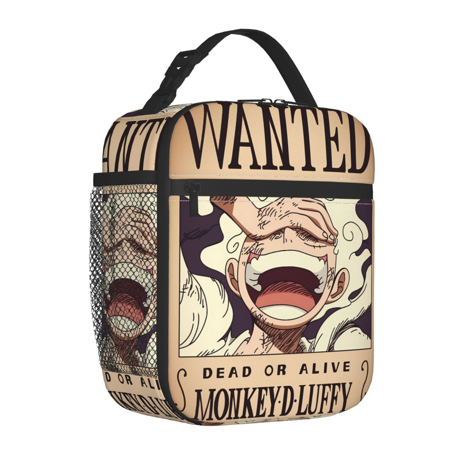 Luffy Gear 5 Poster One Piece Cartoon Theme Customized Lunch Box Large ...