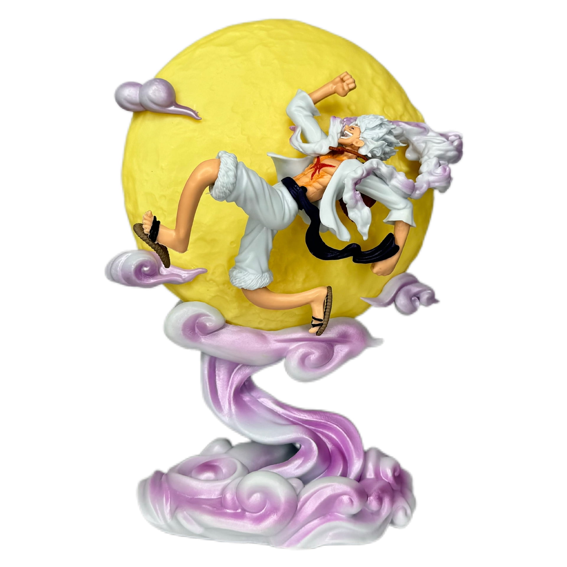 Luffy Large Figure,（7" Scale）Luffy Action Figure Anime Statue ...
