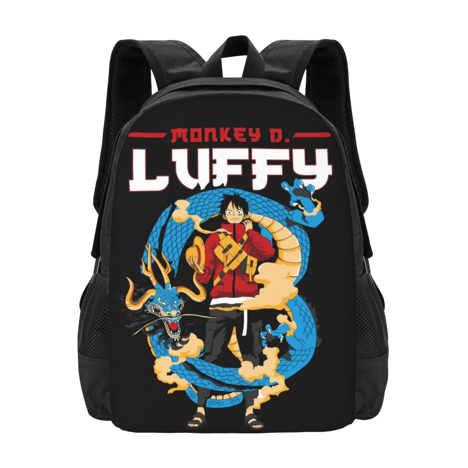 Luffy One Piece Backpack For Men Bags Fashion Book Bag Travel Hiking ...