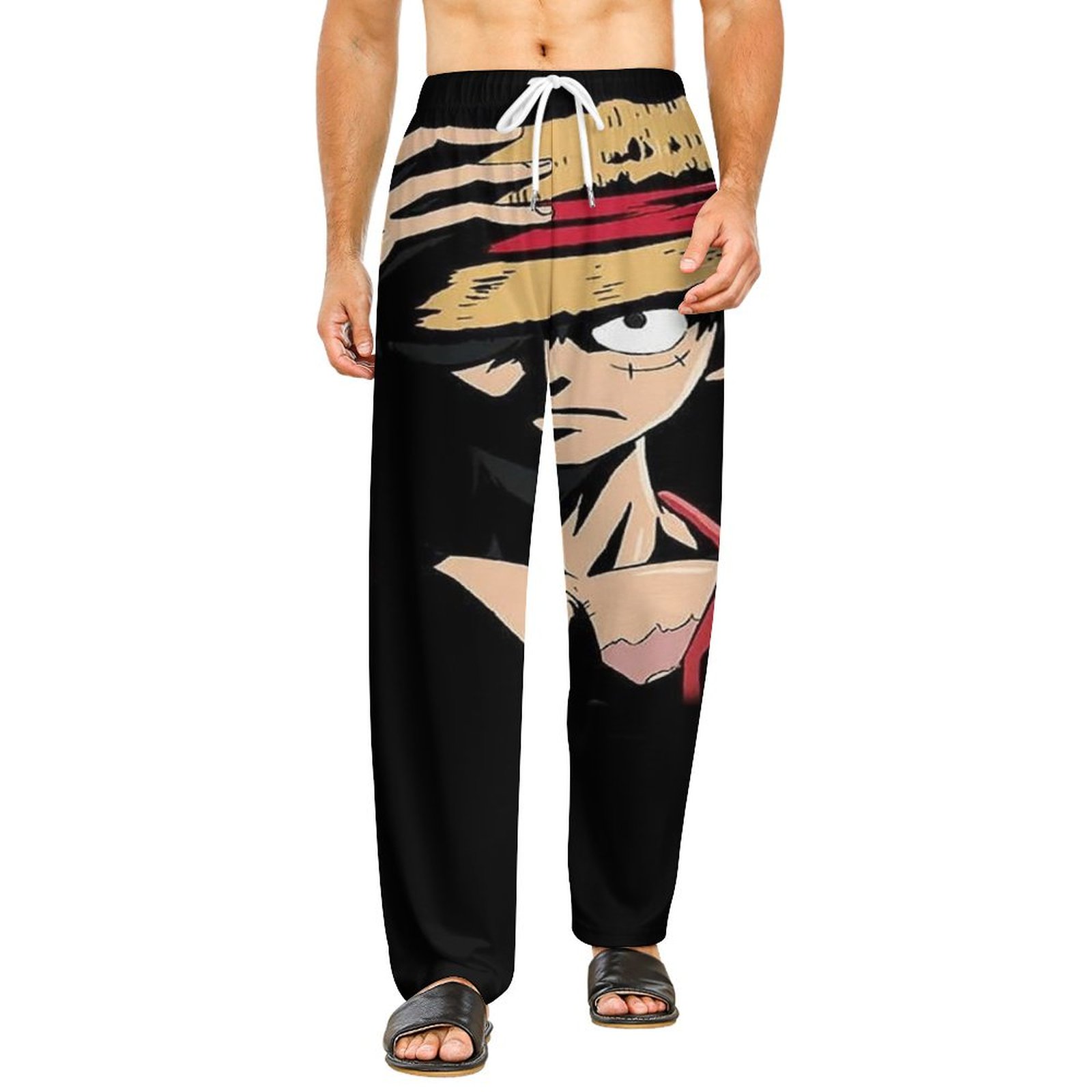 Luffy Pajama Pants for Men Women Funny All Over Print Adult Couple ...