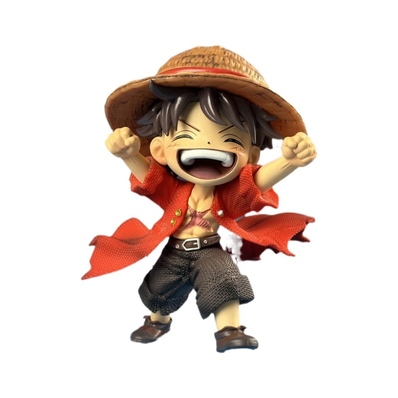 Luffy Walking on Water Laughing Childhood Luffy GK Anime Model ...