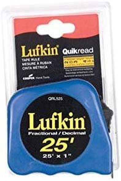 Lufkin QRL625MP 25' QuickRead Power Tape - Walmart Business Supplies