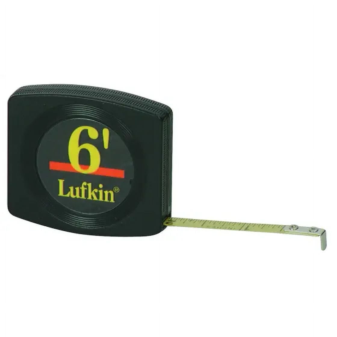 Lufkin W616 1/4" x 6' Pee Wee Yellow Clad Pocket Tape Measure, Each ...