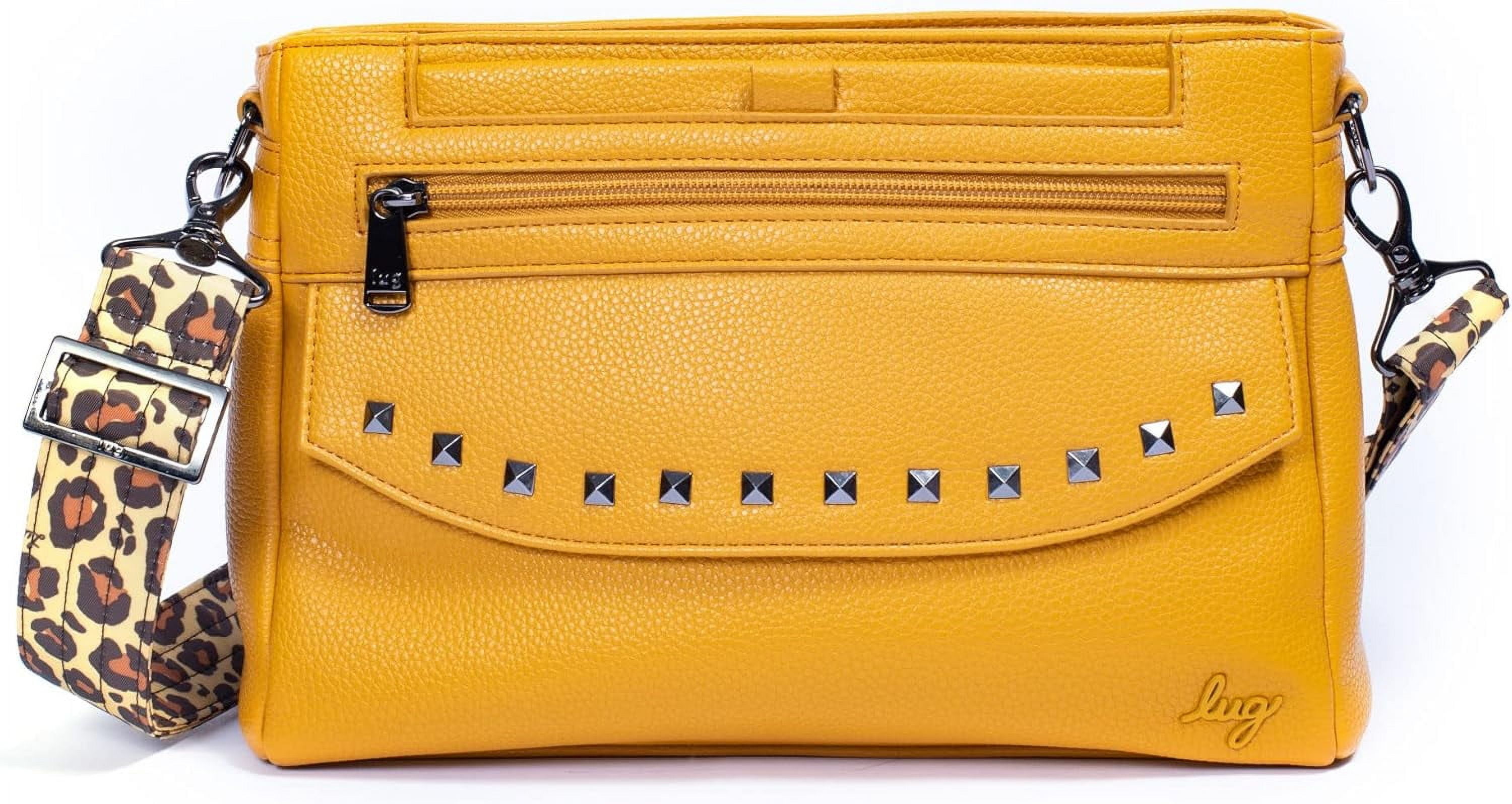 Lug Pacer VL Crossbody Bag, Amber Yellow - Walmart.com