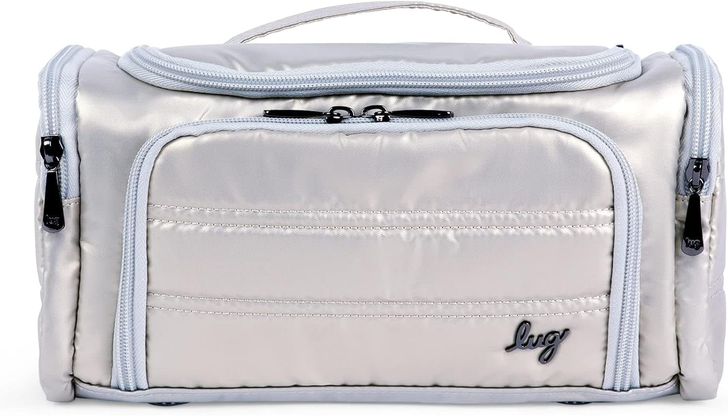 Lug - Trolley Medium Cosmetic Case (Metallic Champagne) - Walmart.com