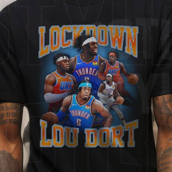 Lugentz Dort 90s bootleg shirt Lou Dort vintage basketball t-shirt gift ...
