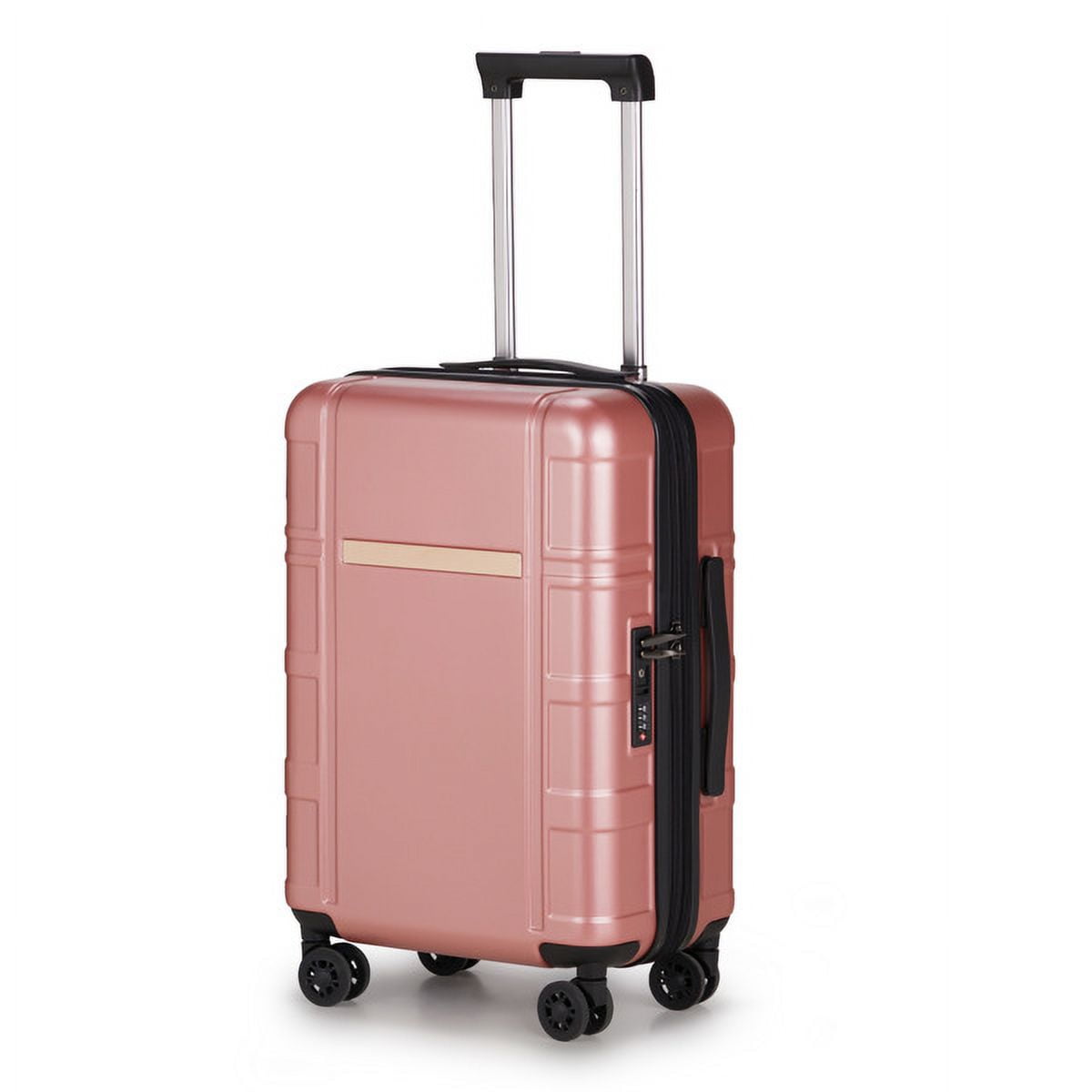 Luggage 20" Suitcase PC+ABS with TSA Lock Expandable Spinner Carry on ...