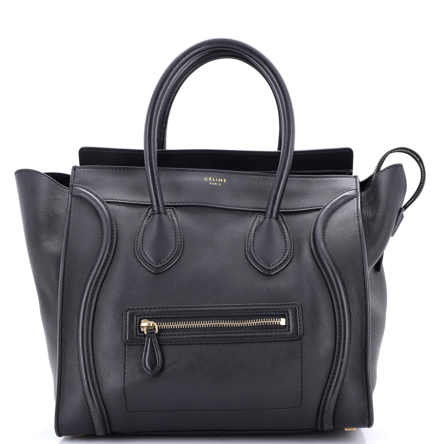 Pre-Owned CELINE Luggage Bag Smooth Leather Mini By Rebag - Walmart.com