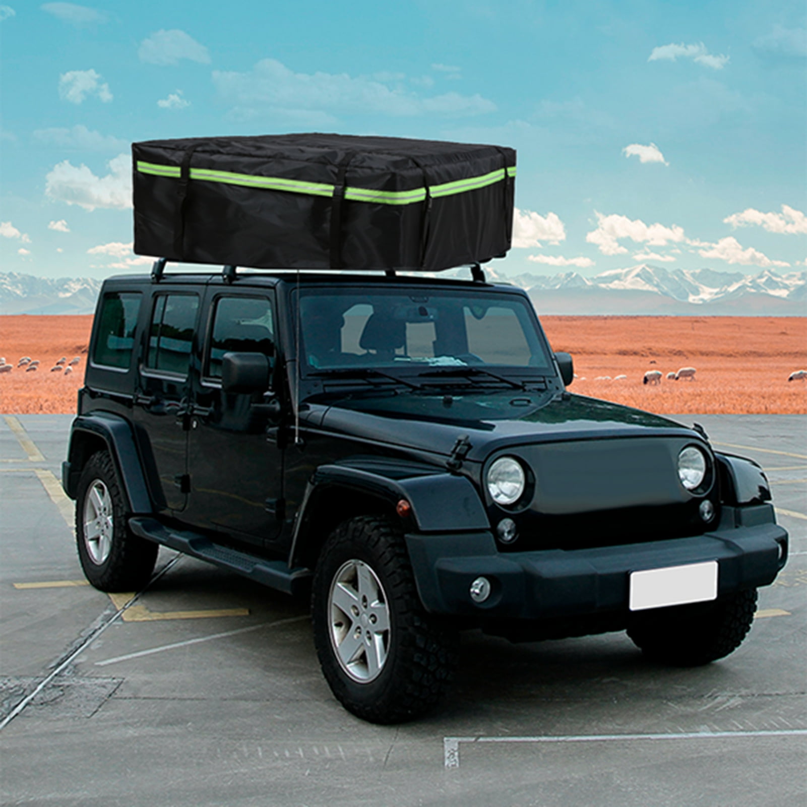Luggage Cargo Bag Car Roof Cargo Carrier With Night Reflective Strip ...