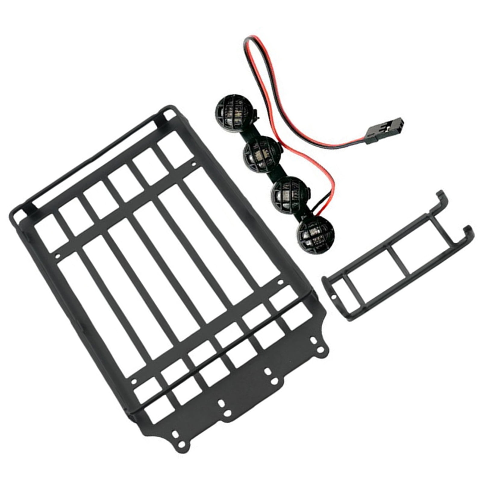 Luggage Carriers Metal Roof Rack and Ladder for Remote Control Car ...