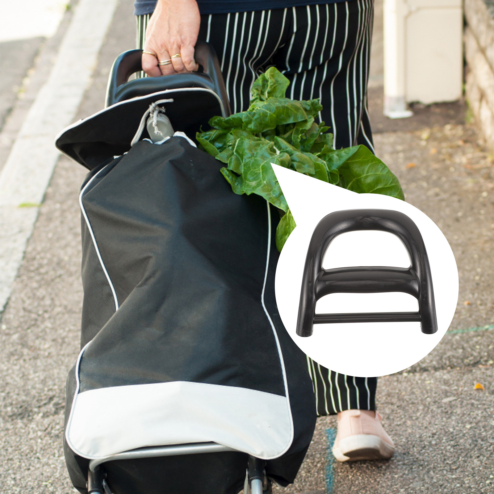 Luggage Cart Handle Shopping Cart Grip Trolley Handle Replacement ...