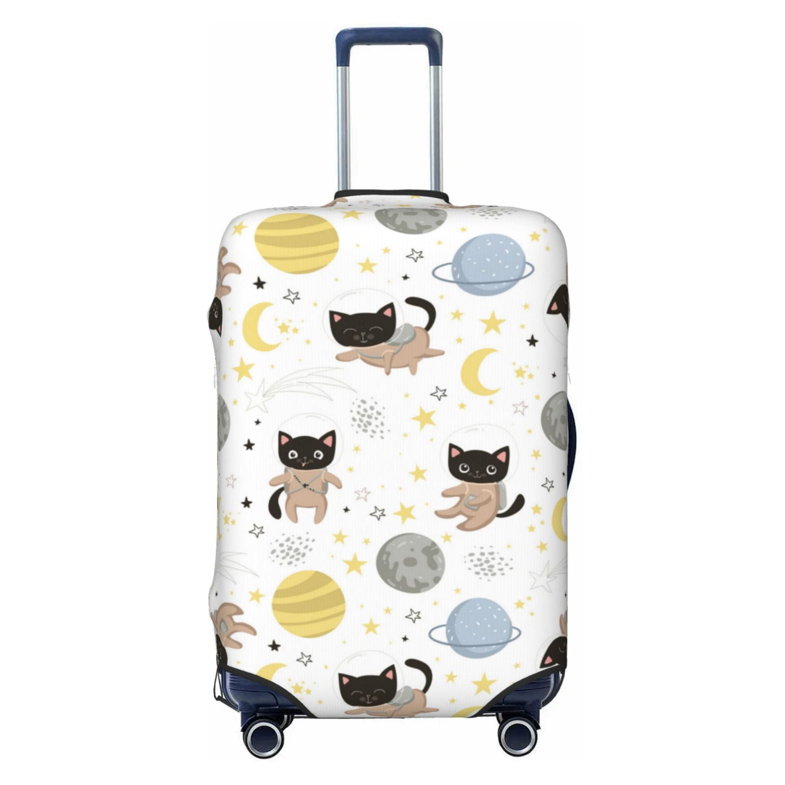 Luggage Cover Anti Scratch, Cute Cat Elastic Suitcase Protector Fits 18 ...