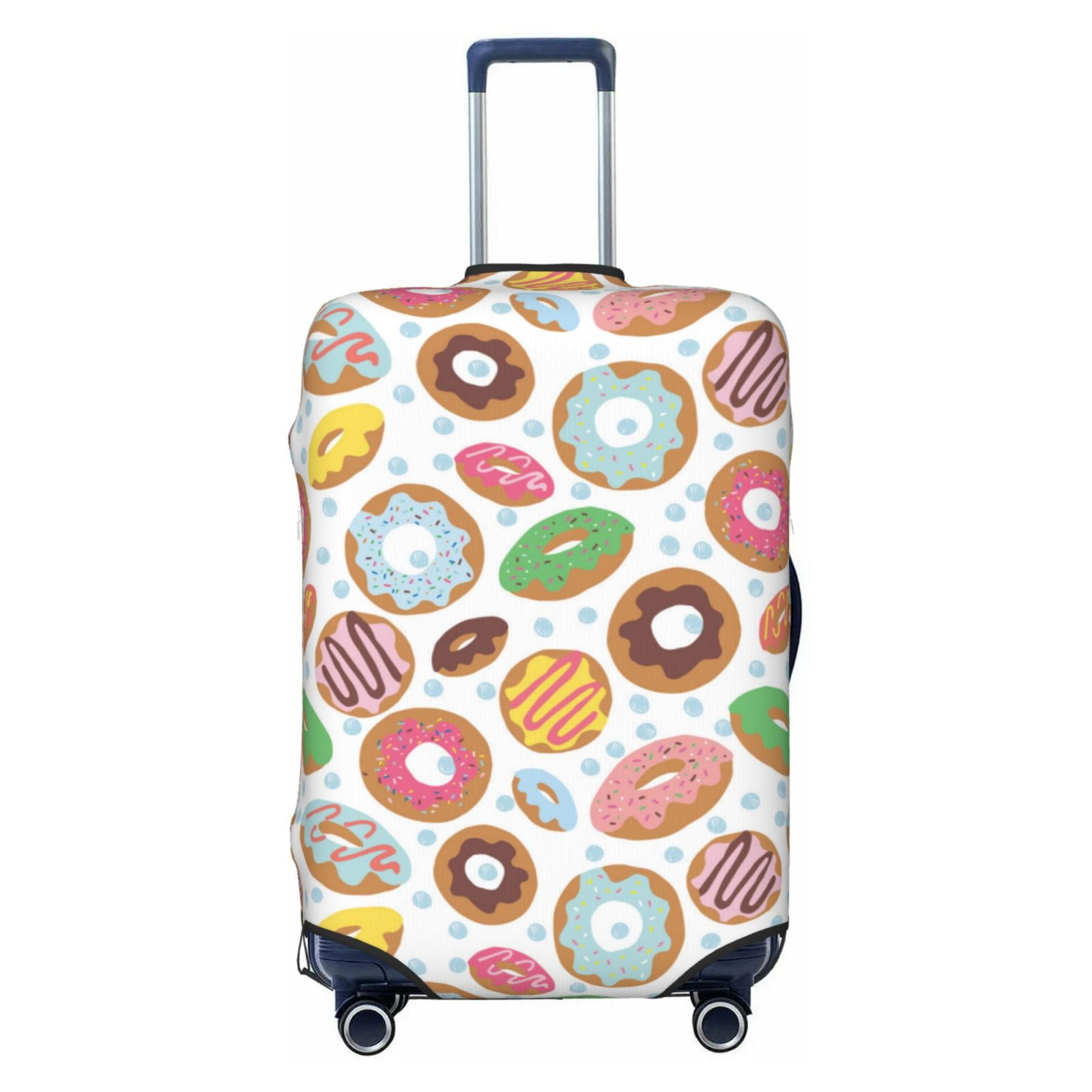 Luggage Cover, Cartoon Donut Print Cute Suitcase Cover For Luggage Fits ...