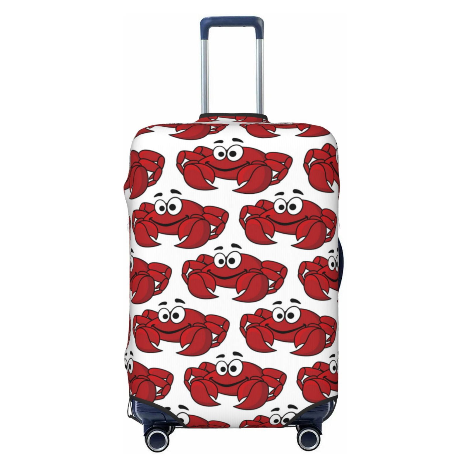 Luggage Cover, Cute Red Crab Suitcase Cover For Luggage Fits 18-32 Inch ...