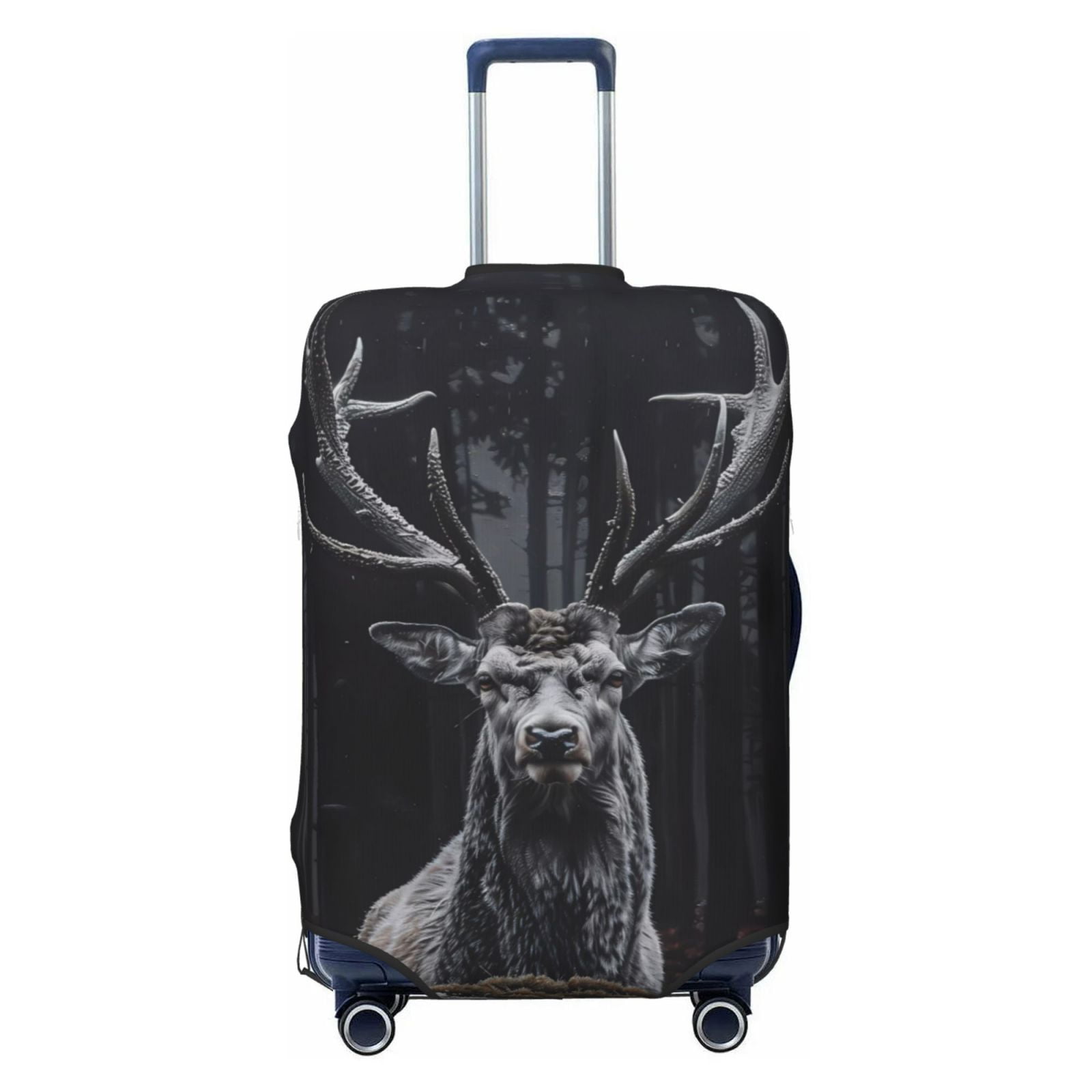 Luggage Cover For Travel Business Trip, Majestic Forest Stag, Suitcase ...