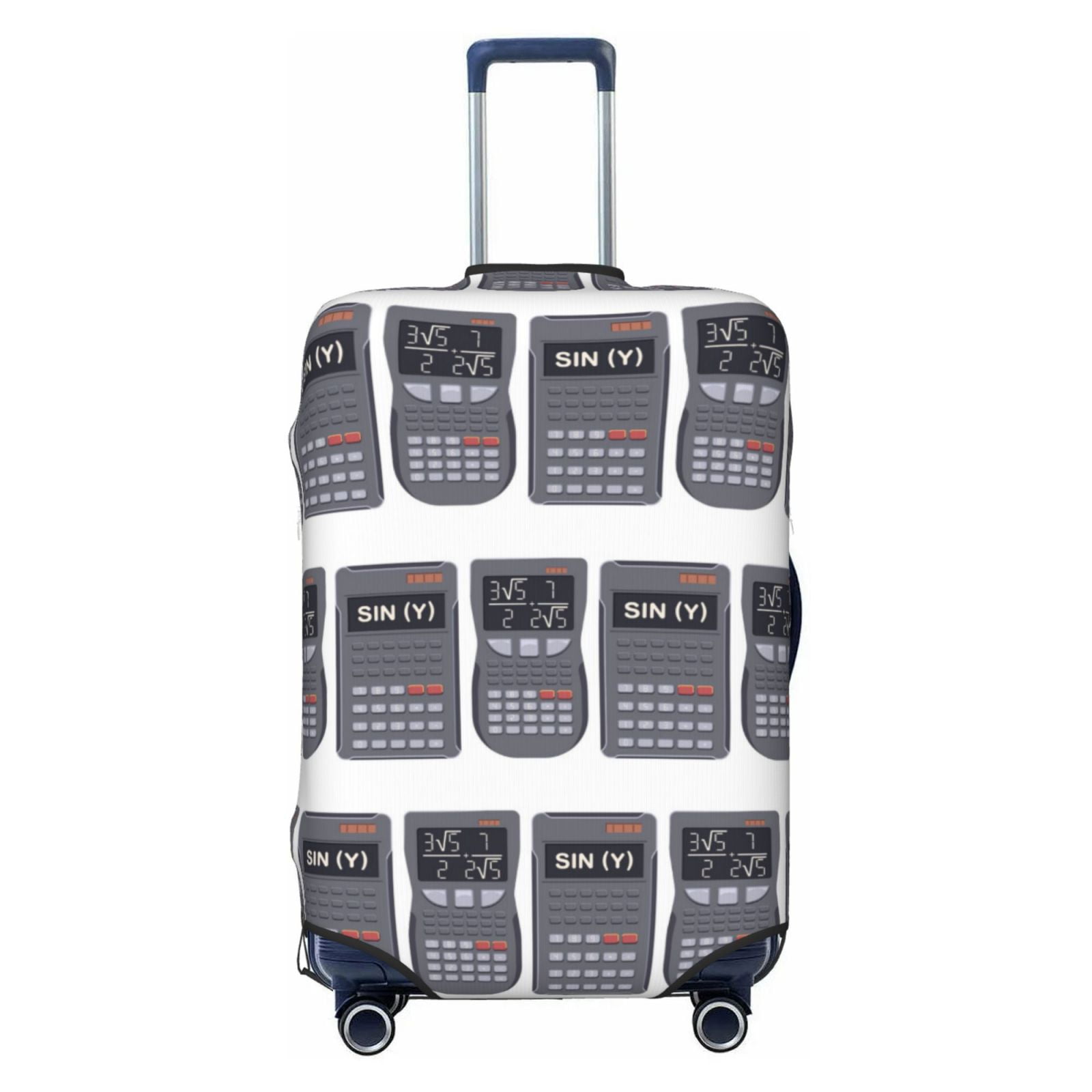 Luggage Cover (No Suicase) Math calculator equation Prin Soft Suitcase ...