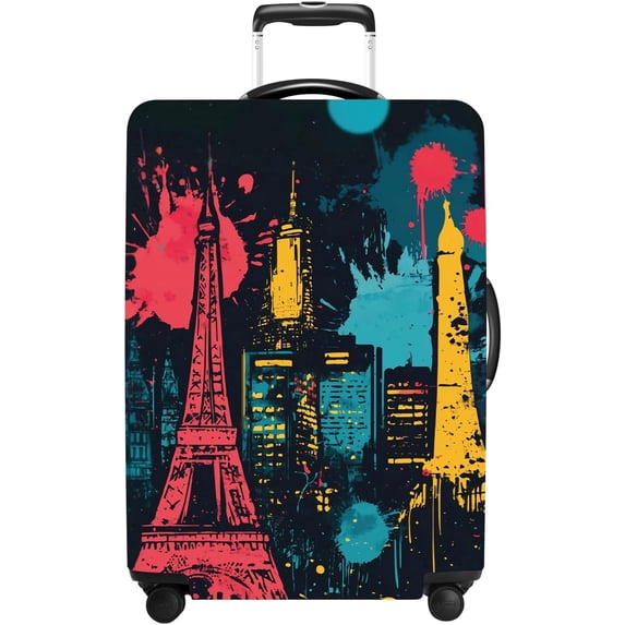 Luggage Cover Washable Suitcase Protector Anti-scratch Suitcase cover ...