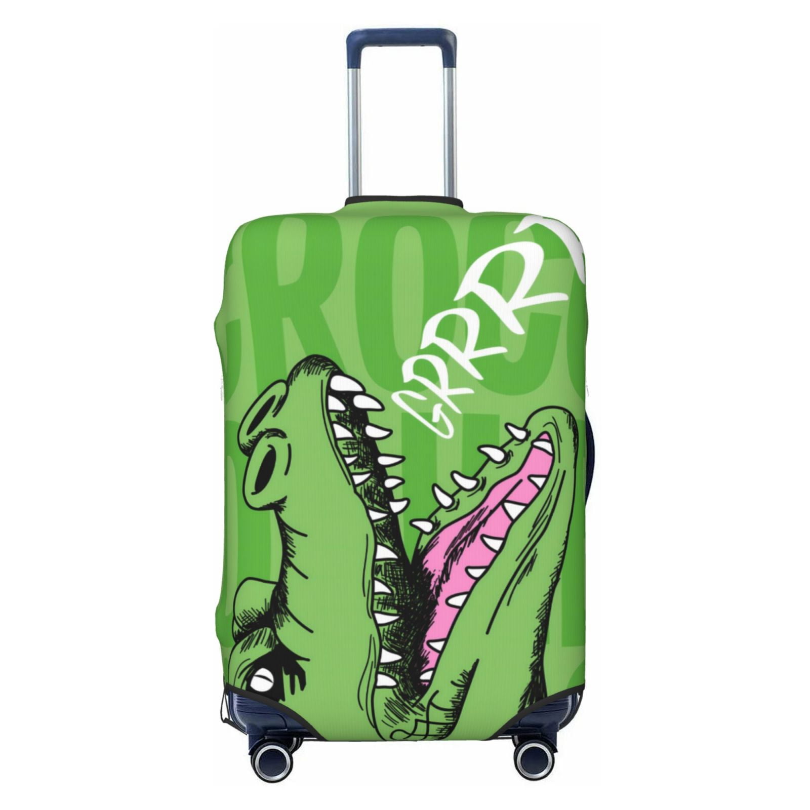 Luggage Cover for Travel Business Trip CROCODILE HEAD Suitcase Covers ...