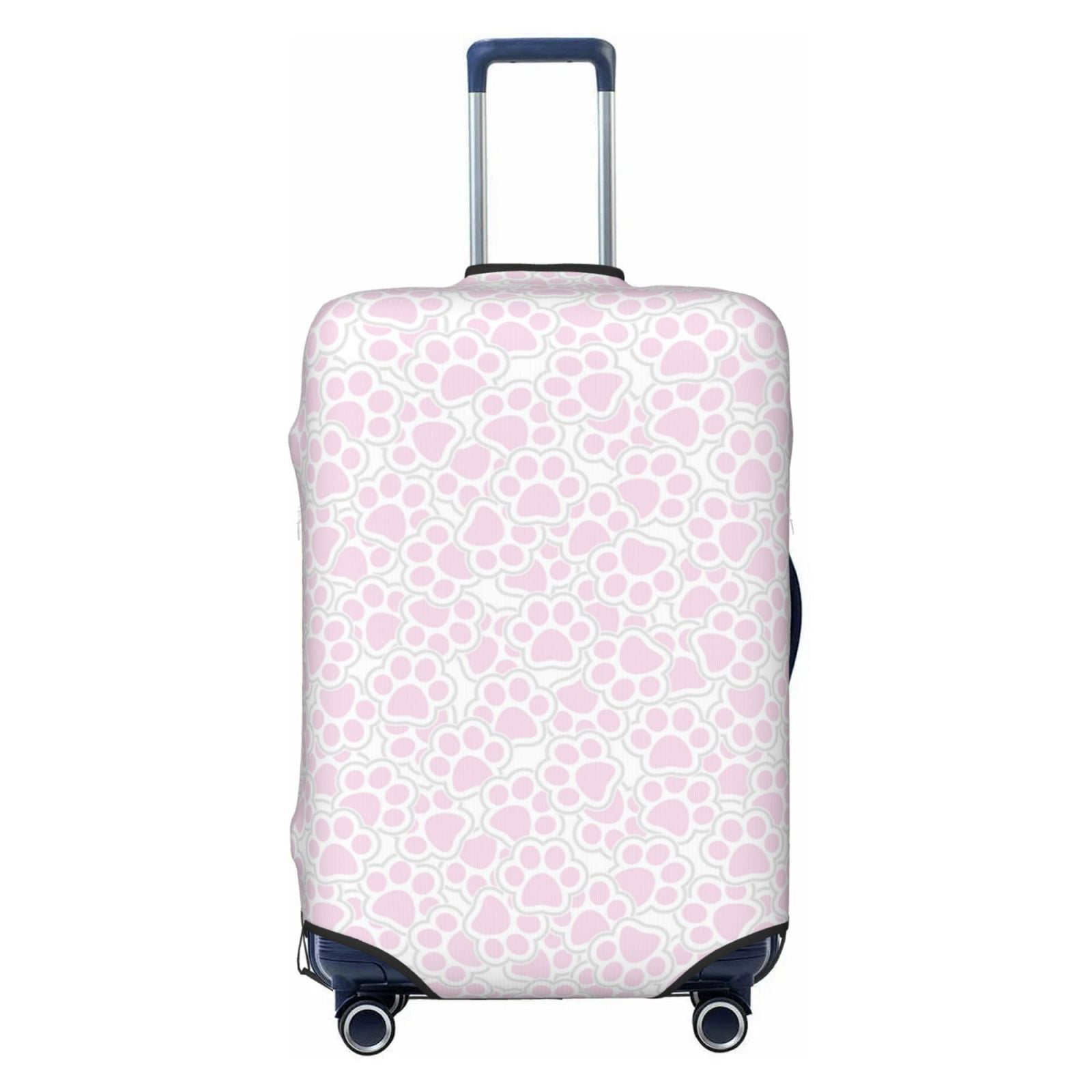 Luggage Cover for Travel Business Trip Cat Paw Suitcase Covers ...