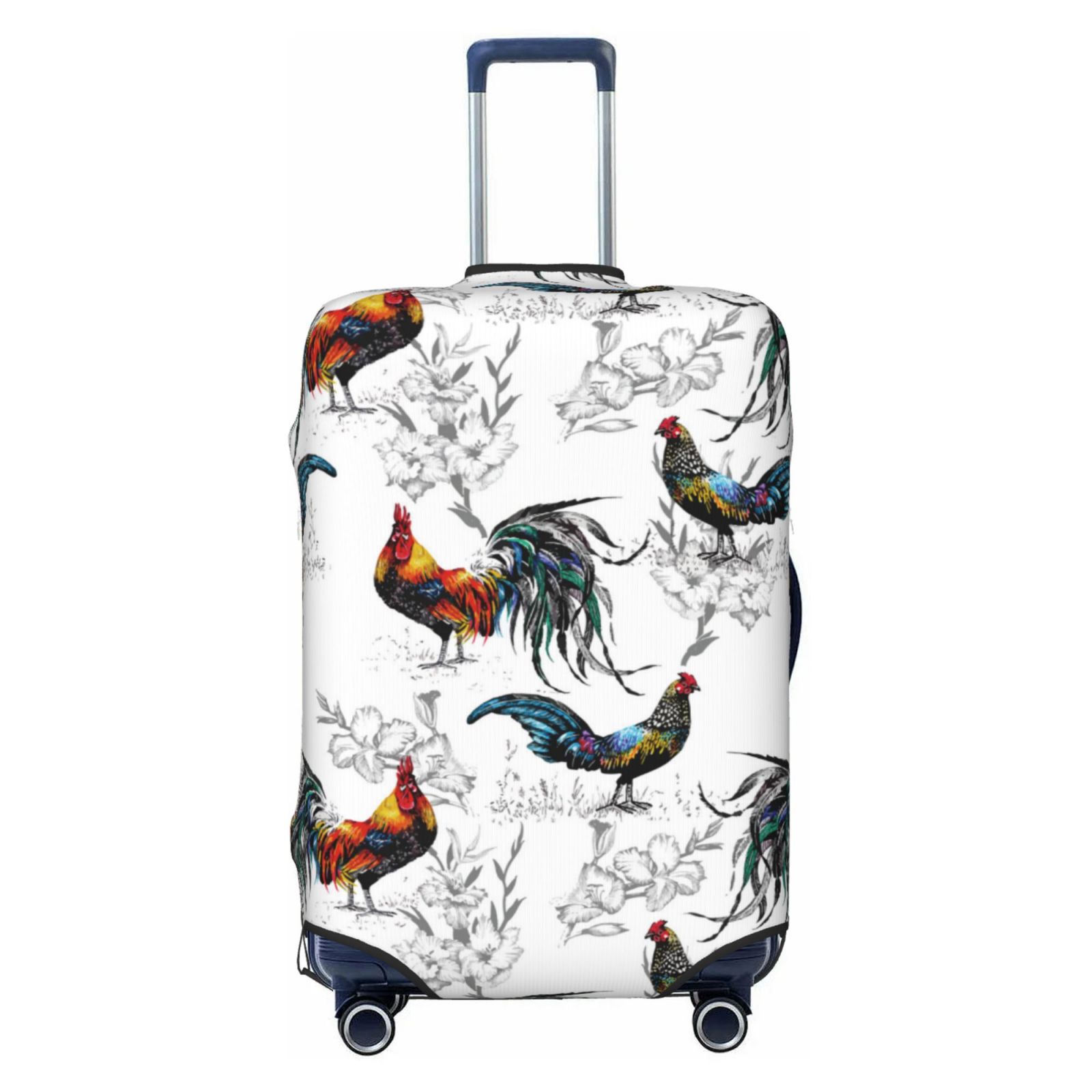 Luggage Covers Protector - Cool Chicken Scratch Resistant Suitcase ...
