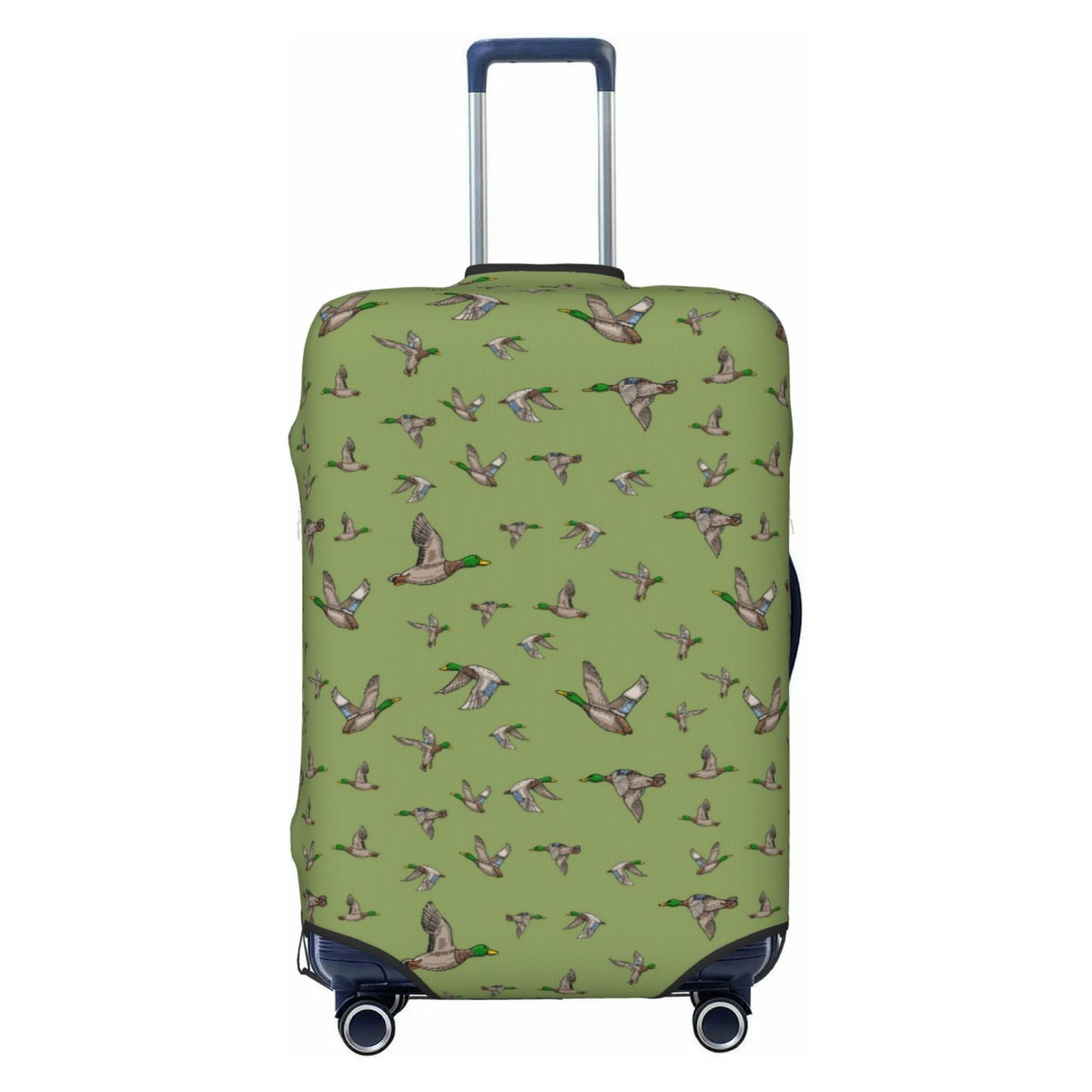 Luggage Covers Protector - Mallard Duck Scratch Resistant Suitcase ...